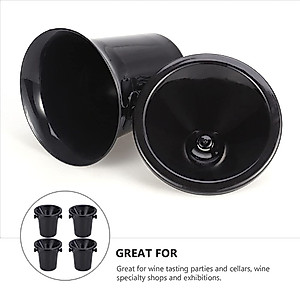 DOITOOL 4Pcs Wine Tasting Spittoons Wine Tasting Dump Bucket Spittoon Champagne Bucket Spit Wine Barrels Cold Wine Barrels Ice Bucket