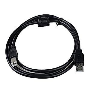 Printer AC Power Cord USB Printer Cable Compatible for Brother HL-L3290CDW HL-4150CDN,HL-5240,HL-5250DN,HL-5250DN,HL-5450DN,HL-L5100DN,HL-L5200DW,HL-5340D,HL-5370DW,HL-L6200DW,HL-L8260CDW (USB Cable)