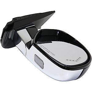 Kool Vue Driver & Passenger Side Power Heated Mirrors for Cadillac Escalade Escalade ESV 2007-2014 Power Fold With Signal Light, Memory & Puddle Lamp; Without Blind Spot Monitor Chrome