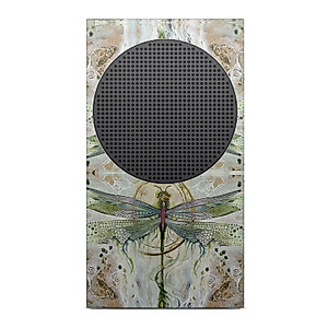 Head Case Designs Officially Licensed Stephanie Law Damselfly 2 Art Mix Vinyl Sticker Gaming Skin Case Cover Compatible with Xbox Series S Console and Controller Bundle