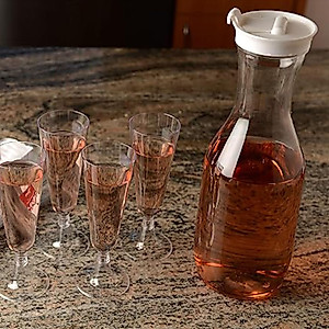 Elegant Leak-Proof Pitchers with Lid, 50 oz. - 1 Count - Premium Material & Sleek Design, Perfect for Everyday Use