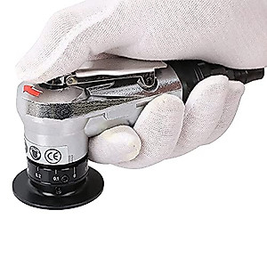 YKLP Mini Pneumatic Chamfering Machine, Portable Handheld 45 Degree Arc Air Beveling Machine with 1/4 Inch Air Inlet for Trimming and Deburring