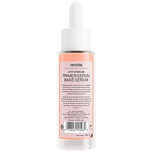 wet n wild Prime Focus Primer Serum for Face, Hydrating for Dry Skin, Makeup Primer Serum