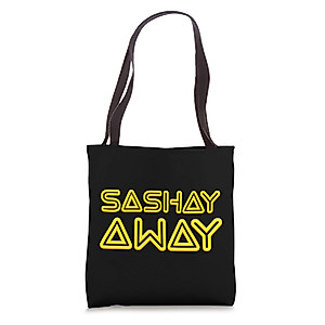 Sashay Away - Funny Drag Queen Yellow Tote Bag