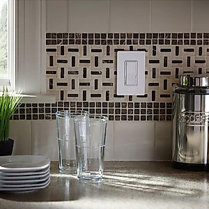 Lutron Diva LED+ Dimmer Switch for Dimmable LED, Halogen and Incandescent Bulbs, 150 Watt, Single-Pole or 3-Way, DVCL-153P-BR, Brown