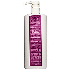 Vitabath Moisturizing Bath & Shower Gelee, Plus For Dry Skin, 32-Ounces