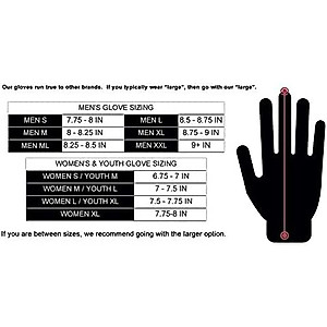 BG Bender Golf Glove | Wear On Left | (Paint Splatter, Mens XXL)