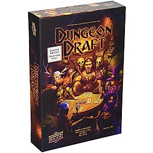 Upper Deck Entertainment Dungeon Draft Strategy Board Game, Multi