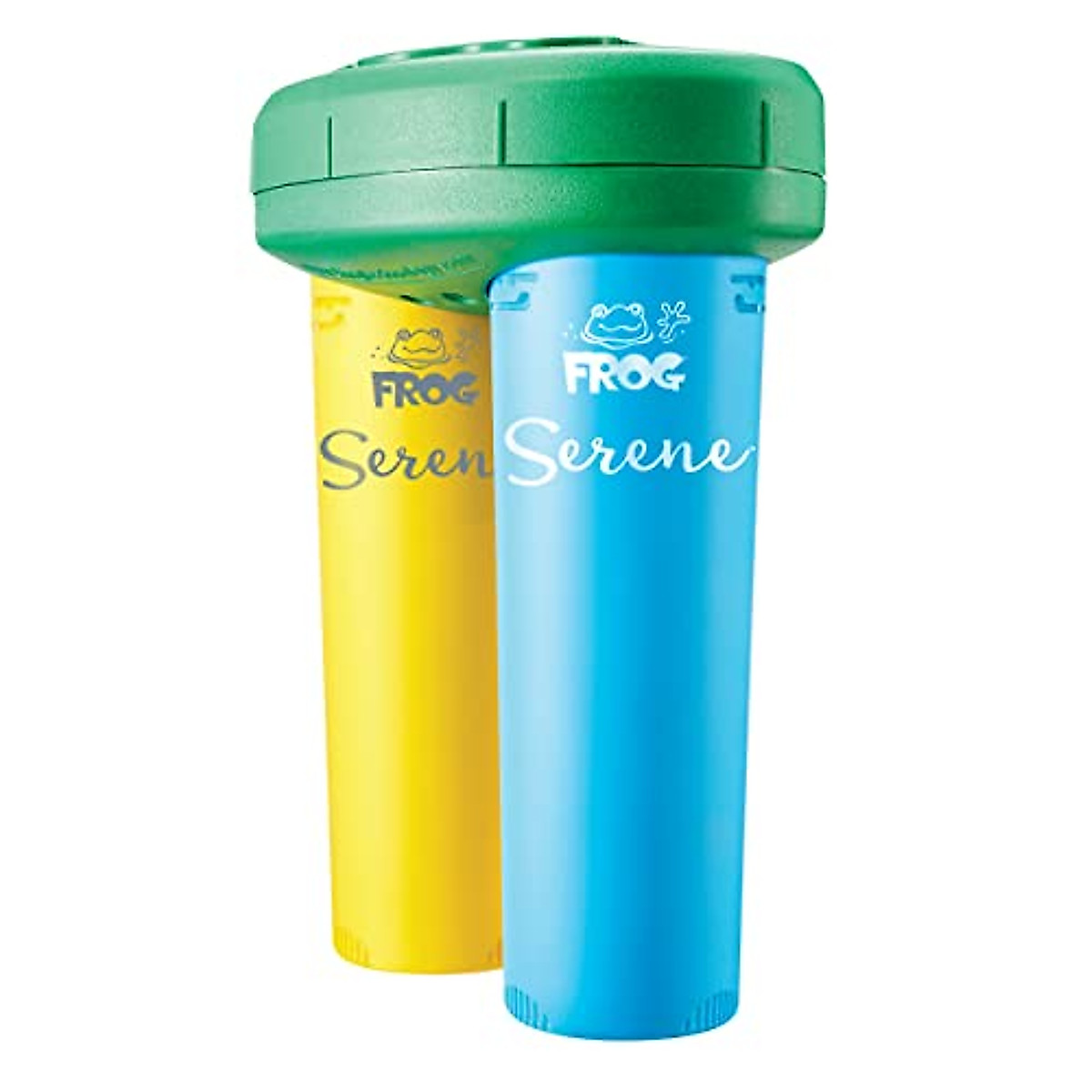 FROG Serene Bromine Replacement Cartridge for Hot Tubs for use only with FROG Serene in-Line and Floating Sanitizing Systems for Spas up to 600 gallons, Quick and Easy Hot Tub Sanitizer – 150 Grams