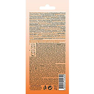Garnier Skin Naturals Moisture Bomb Eye tissue mask with orange juice and hyaluronic acid 6g
