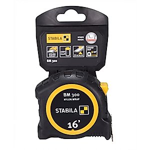 Stabila Pocket Measure Tape Bm 300 16 Ft Imperial Scale