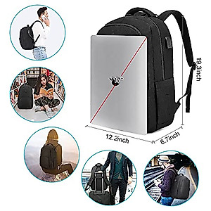 LOVEVOOK Laptop Backpack for Women Men, Classical 17" Laptop Bag for Work Travel, Fashion Daypack