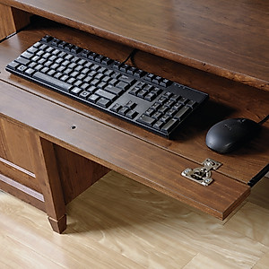 Sauder Edge Water Computer Desk, Auburn Cherry
