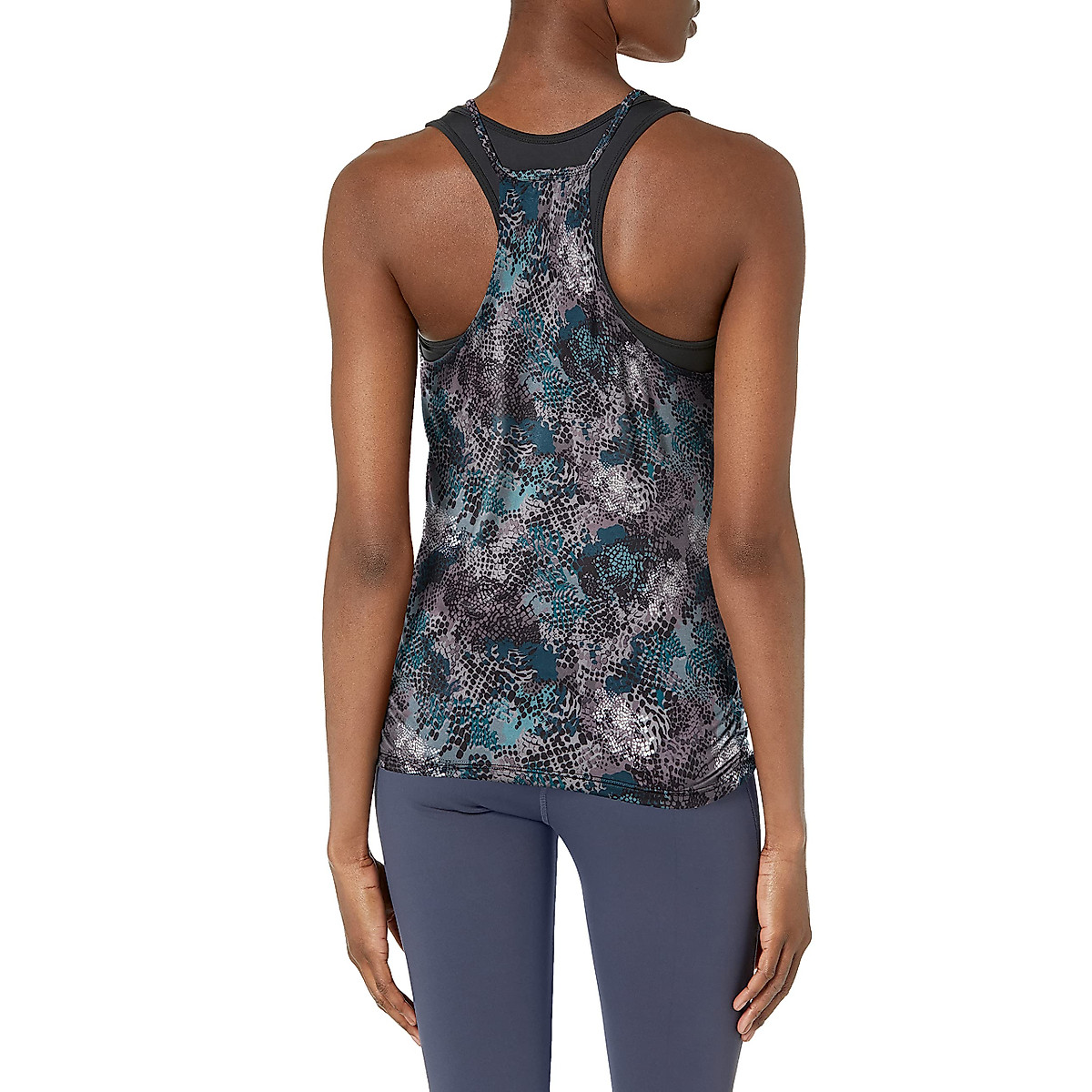 Spalding Women's Active Shirred Side Tank Top, Regular and Plus Size