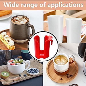 Malijnxin 2 PCS Cookie Holder Creative Cup Cookie Holder Cup Side Cookie Organizer Plaastic Cookie Container Storage for Candies Cookies