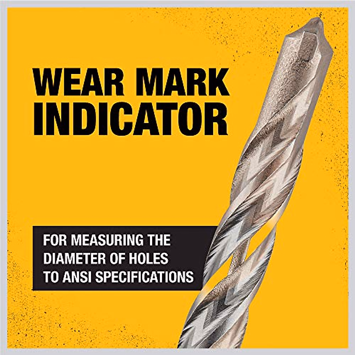 DEWALT SDS Plus Bits, Rock Carbide Tip, Hammer, 5/8-Inch (DW5446)