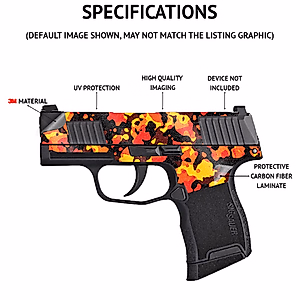 MightySkins Glossy Glitter Skin Compatible With Glock 44 Compact 22LR 4.03” Barrel - Butterfly Party | Protective, Durable High-Gloss Glitter Finish | Easy to Apply and Change Styles | Made in The USA
