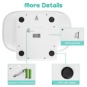 Digital Pet Scale, Puppy Scales for Weighing, Newborn Puppy Whelping Supplies, Accurate Small Animal Scale for Puppies/Kitten/Dog/Cat/Hedgehog, Multi-Function LCD Scale, Max 22lb,11.4inch