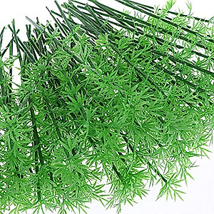 WINOMO Model Bamboo Trees Miniature Landscape Bamboo Trees Scale 1:75, Pack of 100 (Green)