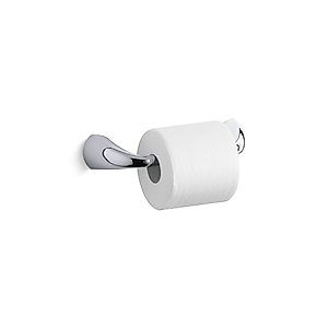 KOHLER Toilet Paper Holder, Bathroom Toilet Paper Holder, Alteo Collection, Polished Chrome, K-37054-BN