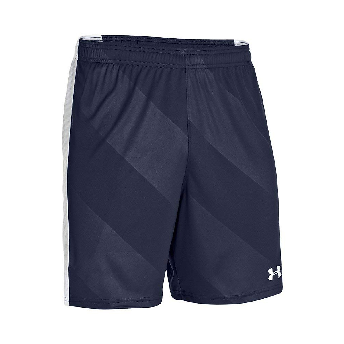 Under Armour Men's Fixture Soccer Shorts, Midnight Navy (410)/White, Small