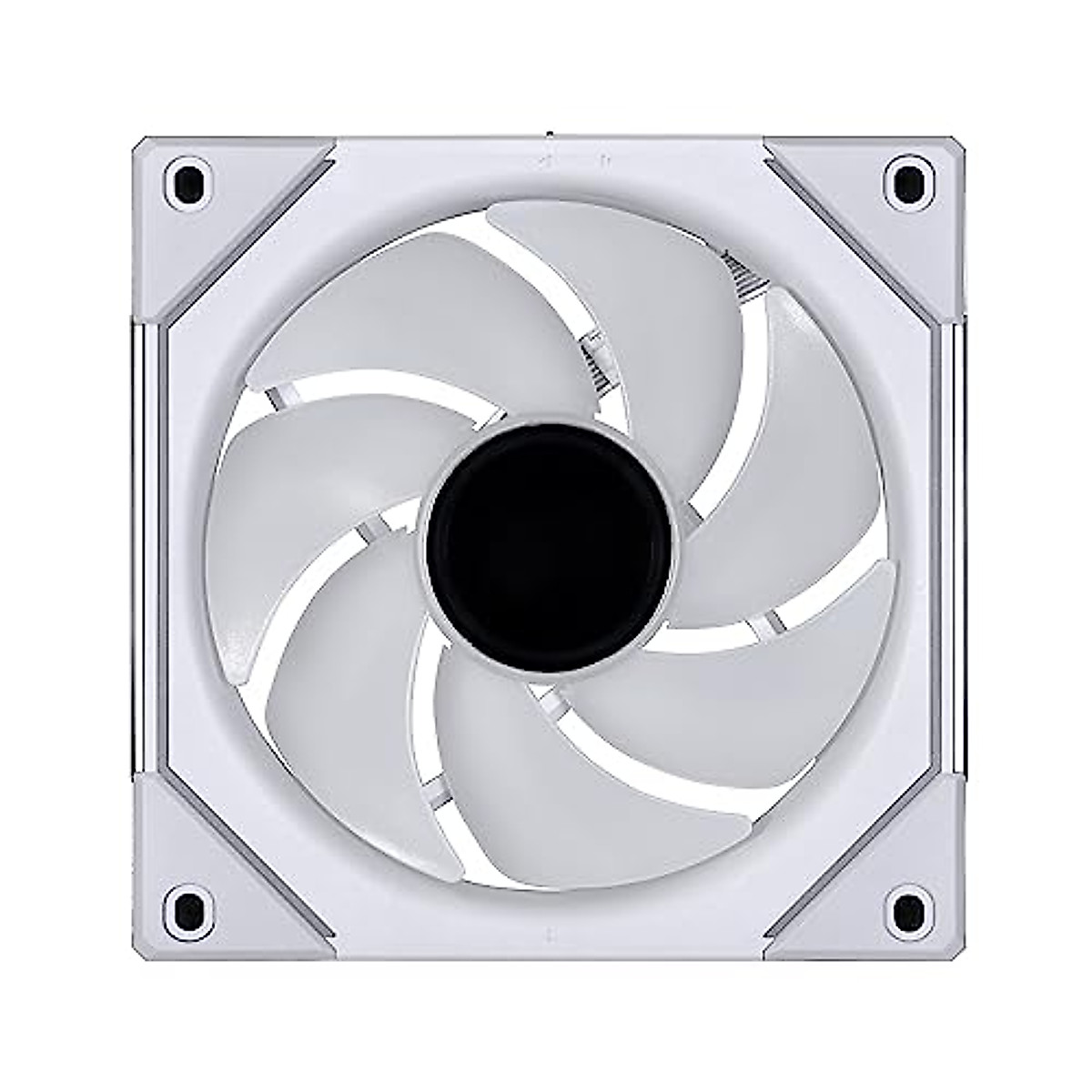 Lian Li UNI Fan SL-Infinity 120-Triple Pack-ARGB Fan-Infinity Mirror-Daisy-Chain Design-Customizable Lighting Effects-One Cable Connection-with Controller-White-(UF-SLIN120-3W)