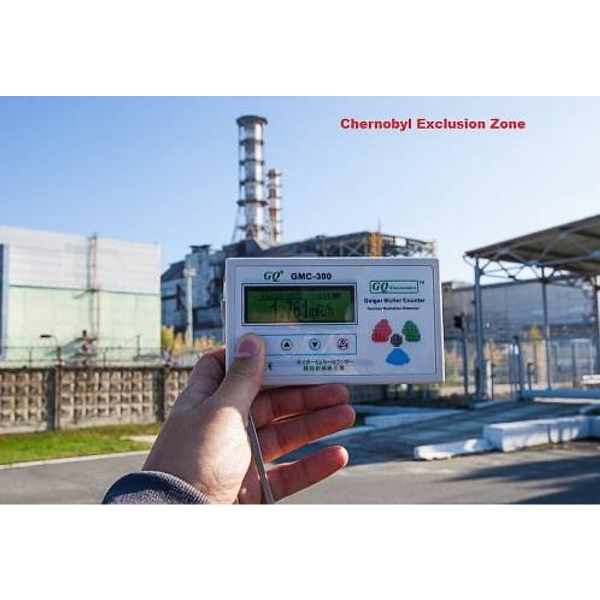 New GQ GMC-320 Plus Geiger Counter Nuclear Radiation Detector Data Recorder Beta Gamma x-Ray Test Equipment