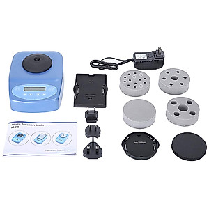 YUEWO 100-240V Multifunctional Mixer Oscillator Experiment Biological Inching Timing Mixing Vortex Mixing LCD Digital Display