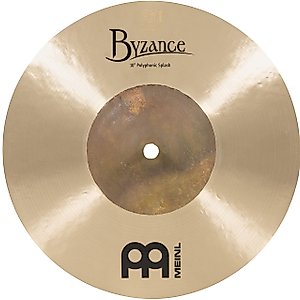 Meinl Cymbals Byzance Traditional 10" Polyphonic Splash — Made in Turkey — Hand Hammered B20 Bronze, 2-Year Warranty (B10POS)