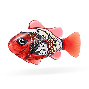 Robo Alive Robo Fish Robotic Swimming Fish (Blue + Red) by ZURU Water Activated, Changes Color, Comes with Batteries, Amazon Exclusive (2 Pack) Series 3