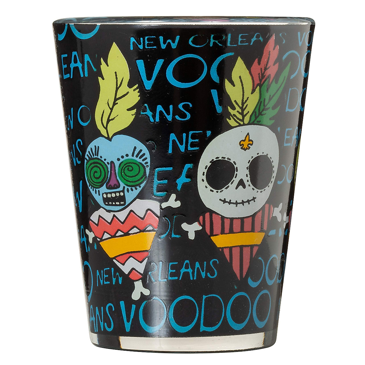 New Orleans Voodoo Doll Multicolor Souvenir Shot Glass
