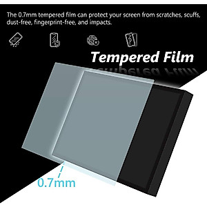 7" Raspberry Pi Touchscreen, 1024x600 HDMI IPS Portable Monitor with Leather Case for Raspberry Pi, Laptop, PC, Win11/10/8/7