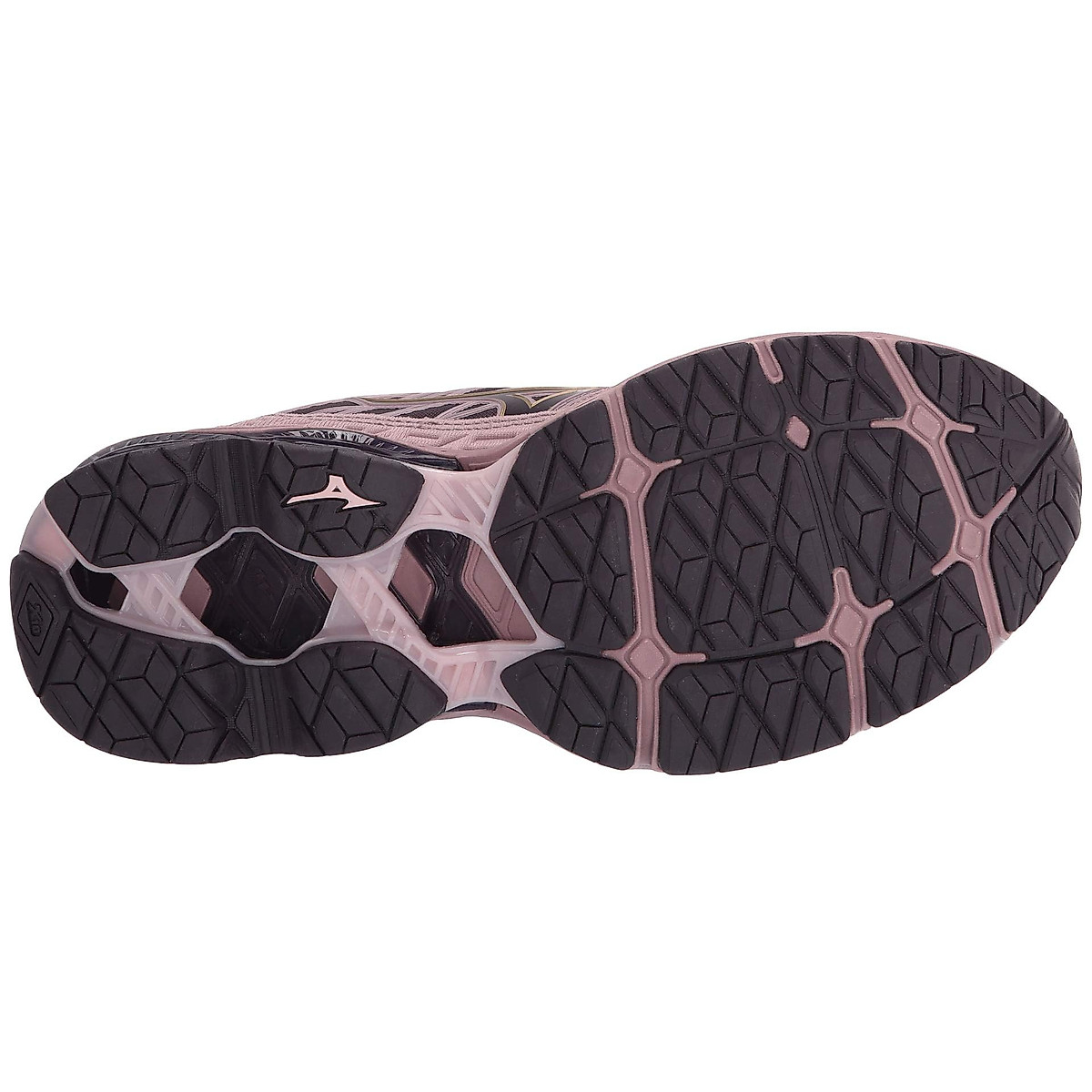 Mizuno Women's Wave Creation 20, Woodrose/Plum Perfect, 9