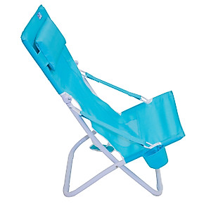 Rio Beach Portable Compact Fold Breeze Beach Sling Chair, Teal