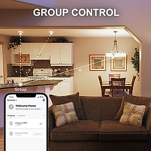 IBRIGHT Smart Light Bulbs A19 E26, 9.5W, 800 LM, 16 Million Colors Changing, Music Mode & DIY Scene Setting, Wi-Fi Smart Bulb Works with Alexa & Google Home, 80% Energy Saving, No Hub Required, 4 Pack