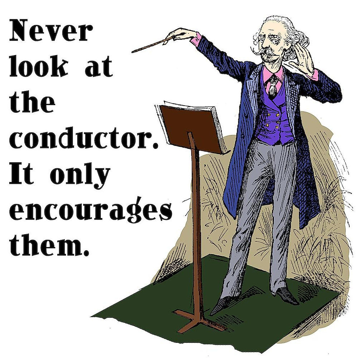 CafePress Conductor Mug Ceramic Coffee Mug, Tea Cup 11 oz