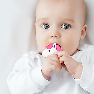 Chew Necklace for Girls-4 Pcs Silicone Chewy Necklaces for Kids or Adults That Like Biting or Have Autism,ADHD,SPD,Teething,Oral Motor Chew Toys Sensory(Pink)