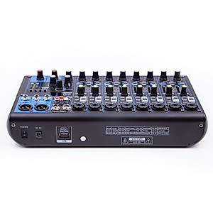 EMB MX12BT 99 DSP 12-Channel Audio Mixer Mixing Console MP3 Sound Desk With Bluetooth