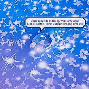 RYNGHIPY 6Pcs Sparkle Gradient Glitter Comforter Sets, Ombre Indigo Pink Gradient Bedding Set for Boys Girls, Rainbow Bed in A Bag Twin Size