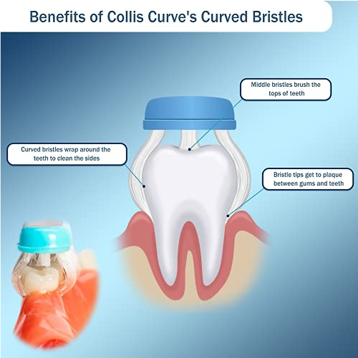 Collis Curve Triplefit Periodontal Toothbrush (Pack 12)