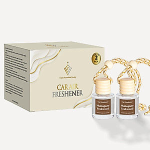 Car Air Freshener Hanging, Essential Oil Diffuser for Car, Car Air Freshener Cute, Long Lasting Air Freshener for Car, Car Fresheners for Women, Made in USA