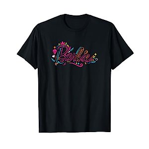 Barbie - Dia de Muertos Logo T-Shirt