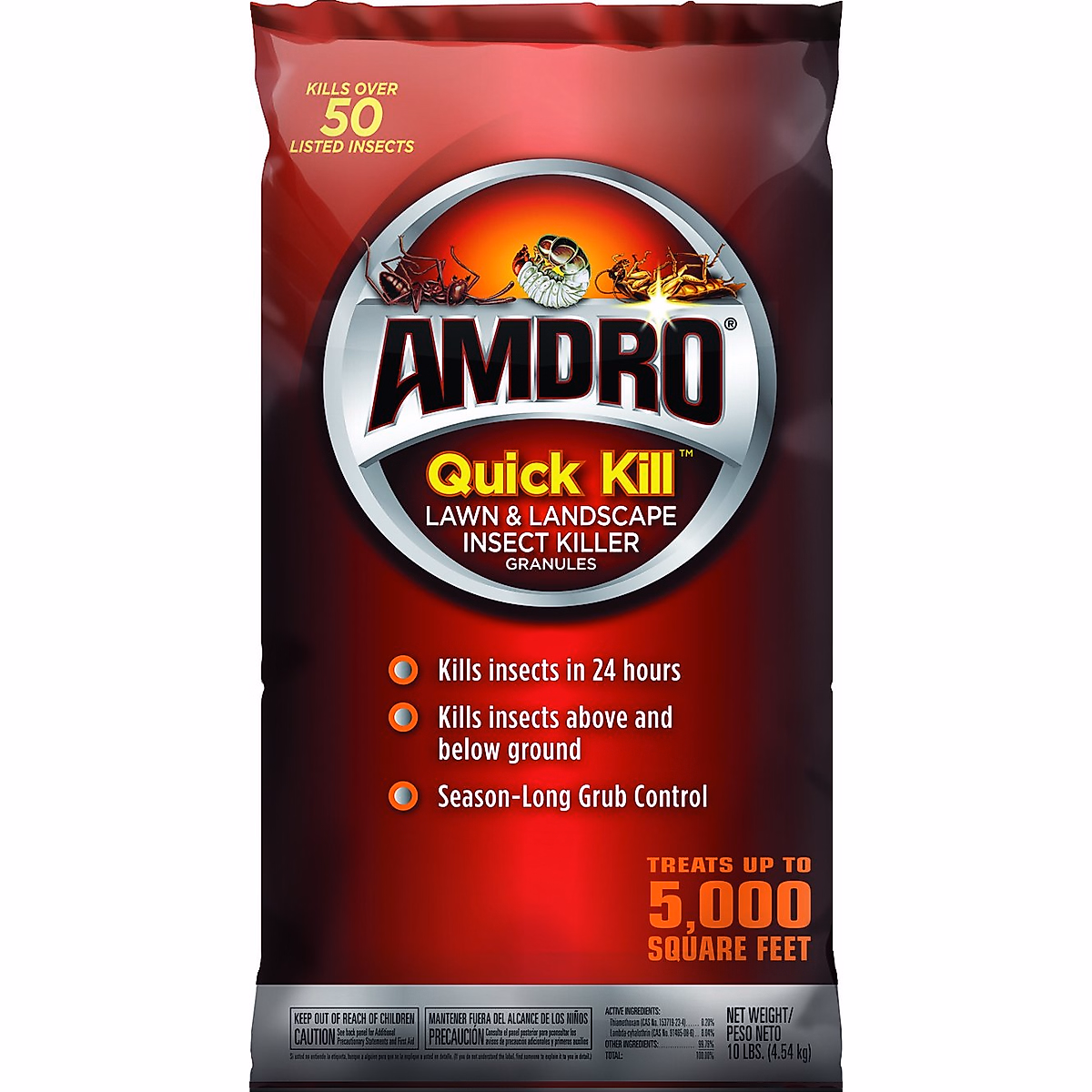 Amdro Quick Kill Lawn & Landscape Insect Killer Granules 10lb