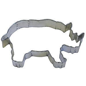 R&M Rhino 4.75" Cookie Cutter in Durable, Economical, Tinplated Steel