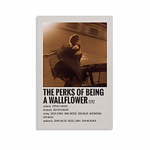 YELIU The 90s Posters for Room Aesthetic,The Perks of Being A WallFlower Canvas Art Poster and Wall Art Picture Print Modern Family Bedroom Decor Posters 12x18inch(30x45cm)