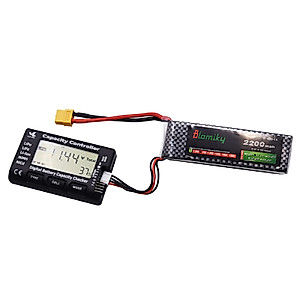Blomiky 5 in 1 Lipo Li-ion Life NiCd NiMH Battery Cell Capacity Percentage Checker Voltage Tester Battery Balancer Cell Meter 7