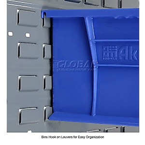 Global Industrial Steel Bench Pick Rack 36 X 20 Without Bins, 36x20