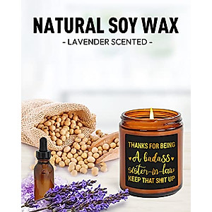 Sister in Law Gifts - Mothers Day Gifts - Sister in Law Birthday Gift from Sister, Sister in Law Gifts for Women,Sister in Law,Soul Sister Engagement,Wedding Gift