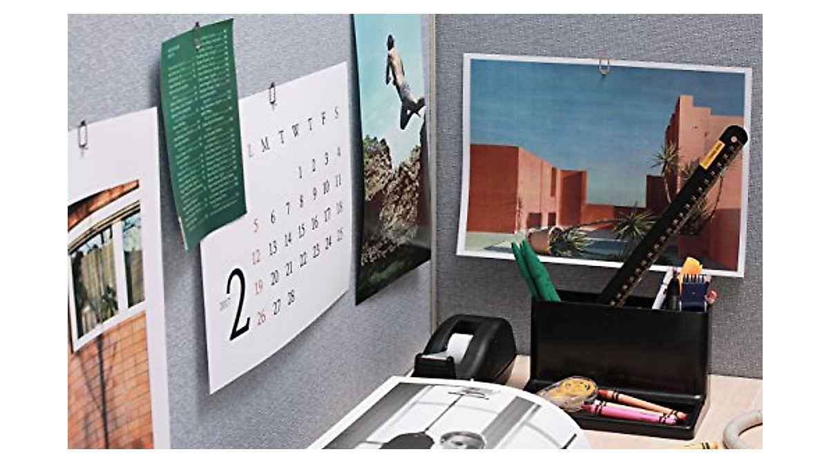 Fabric Wall Clips & Hooks for Office & Home Organization