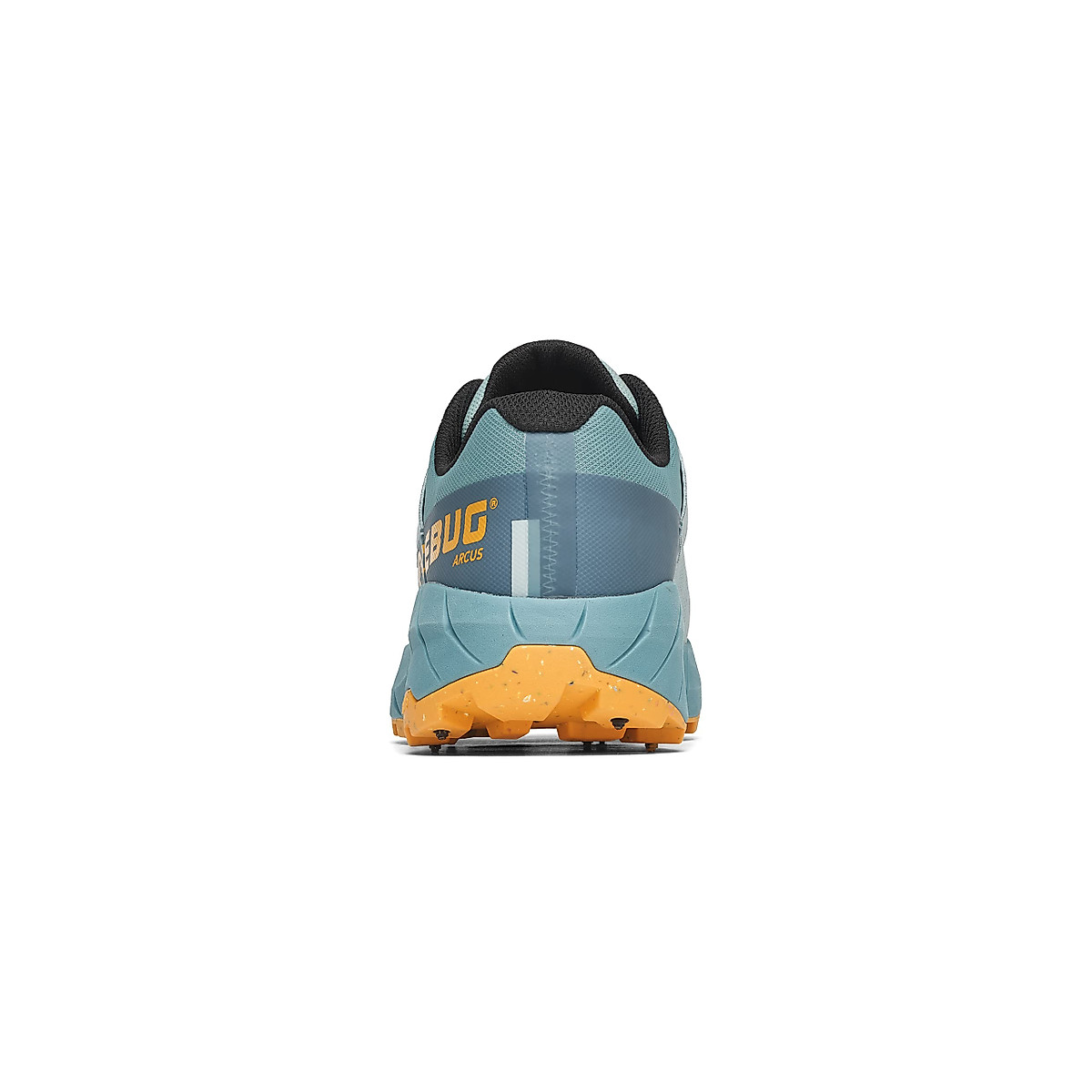 Icebug Womens Arcus BUGrip GTX Trail Running Shoe with Carbide Studded Traction Sole, Cloud Blue, L10.5